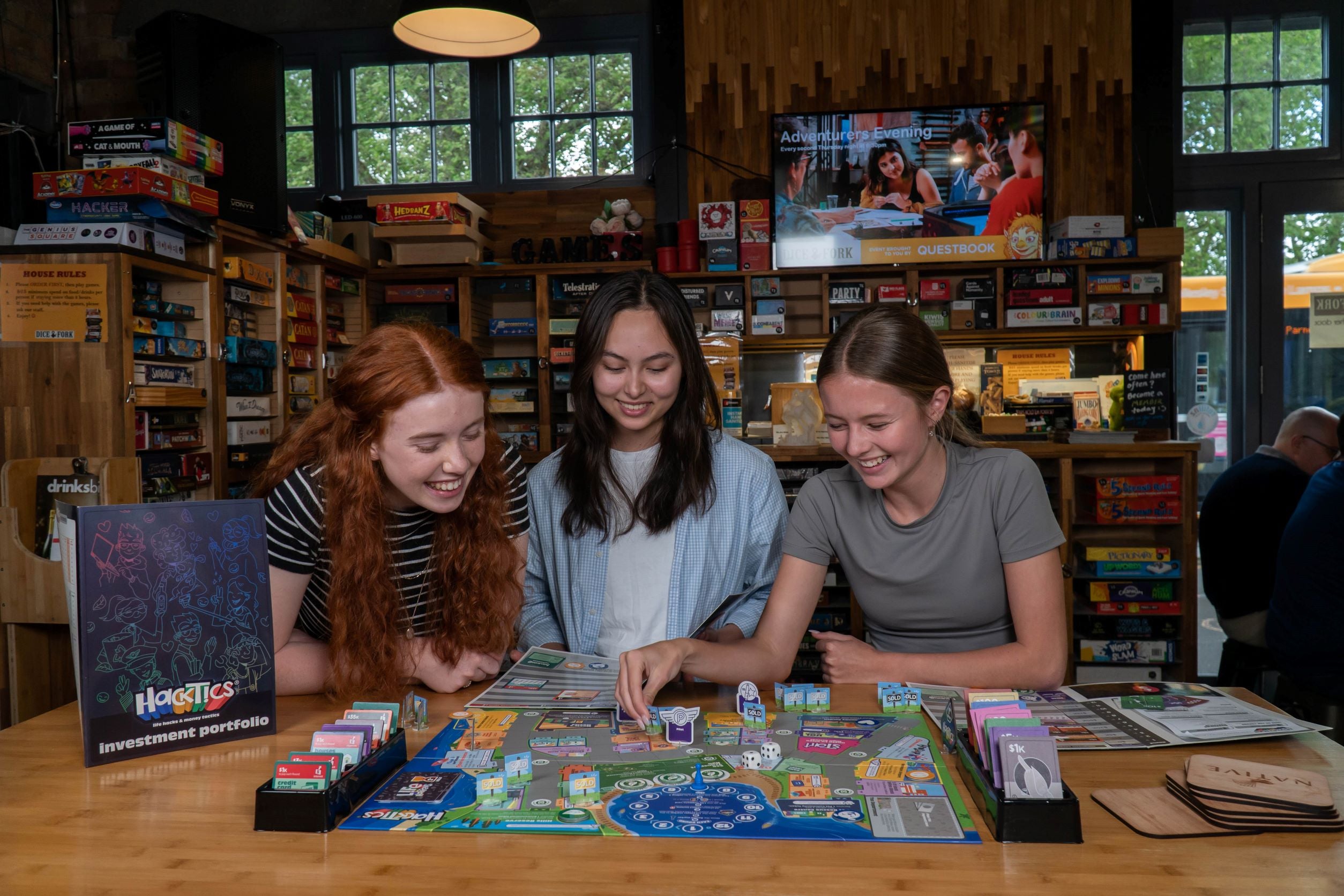 HACKT!CS | Fun Board Game About Life and Money